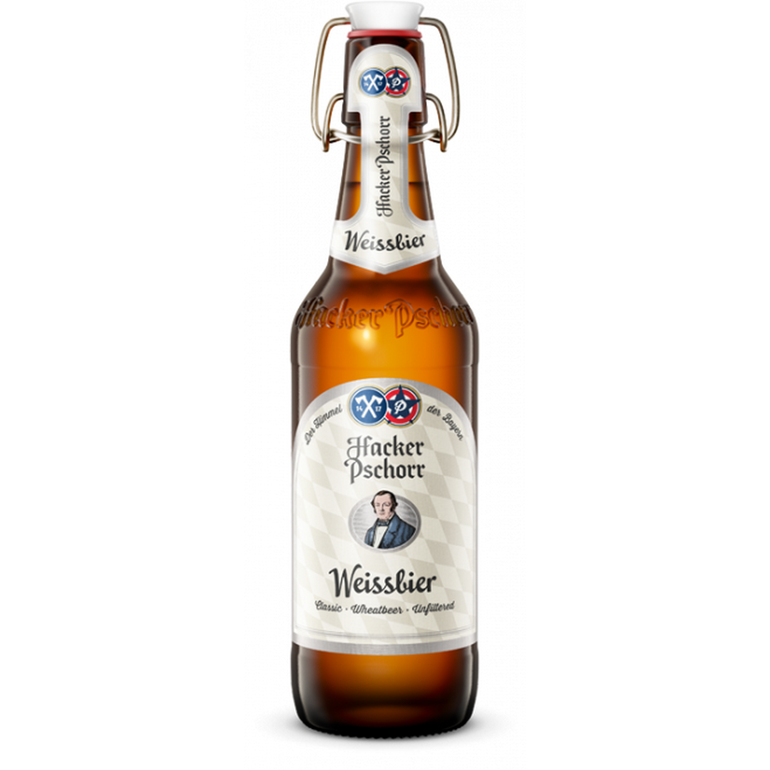 Hacker Pschorr - Bottle Hefe Weissbier - Wheat Beer - 5.5% – MK Biergarten