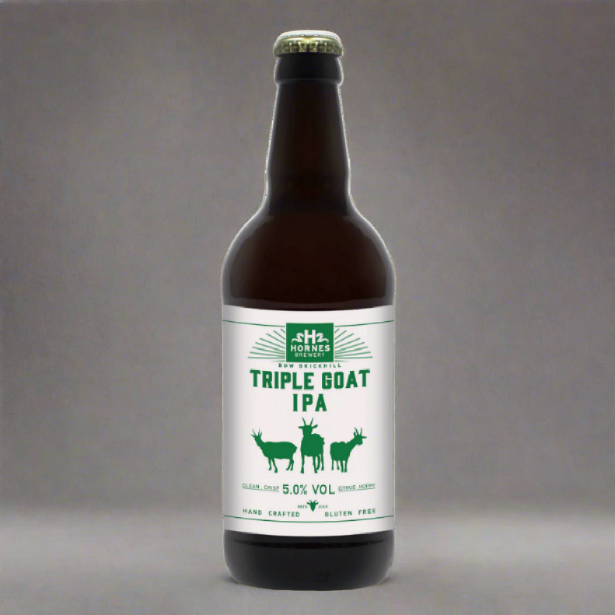 Hornes - Triple Goat: IPA (GF) - 5% - 500ml Bottle – MK Biergarten