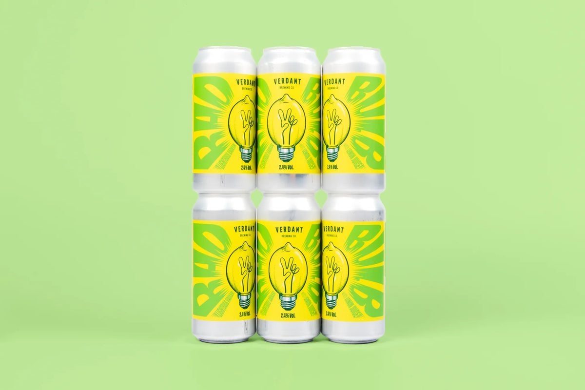 Verdant - Radbulb - Lightbulb Radler with Lemon Juice - 2.4% - 440ml C ...