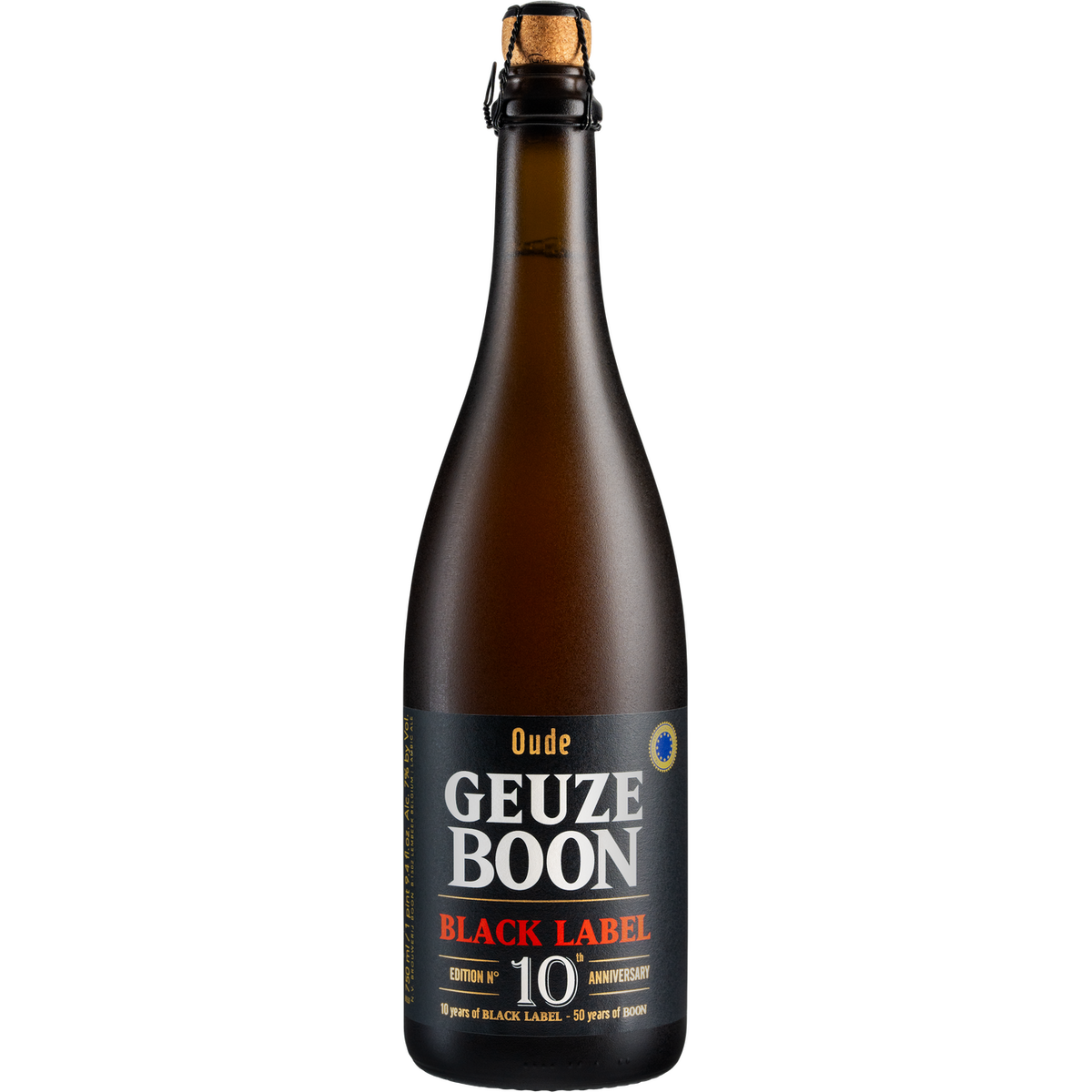 Brouwerij Boon - Oude Geuze Boon: Black Label 10 Year Anniversary - So ...