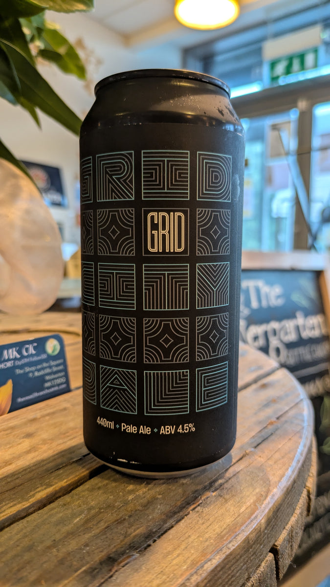 Grid - City Pale - 4.5% - 440ml Can – MK Biergarten